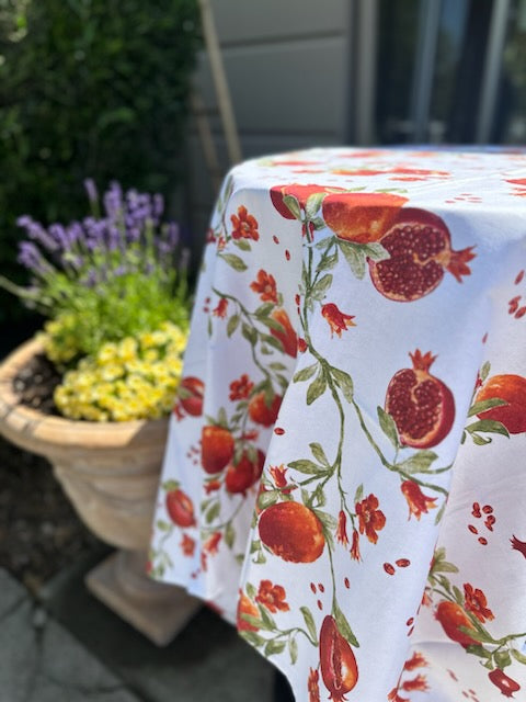 Round – Rustic Italian Tablecloth – Figone Olive Oil