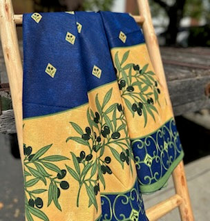 Round – Rustic Italian Tablecloth – Figone Olive Oil